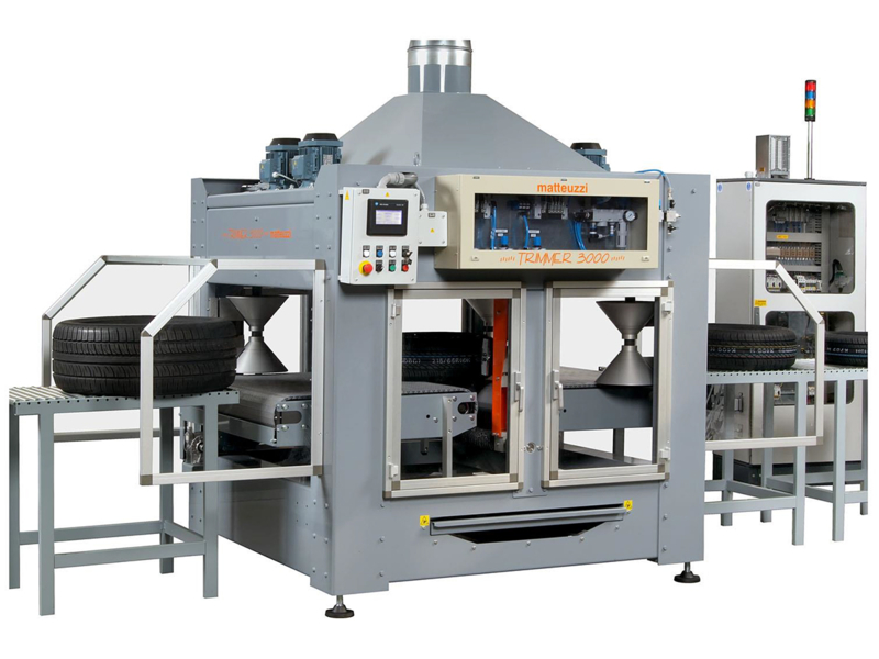 TRIMMER 3000 - Trimming machines for tyre vents/flashes