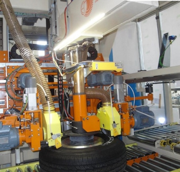 WSW - 10 - White sidewall buffing machines